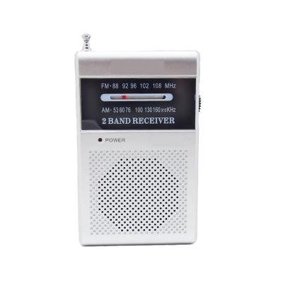 China Customized AM FM Pocket Radio DC3V Portable Battery Radio with Belt Buckle for sale