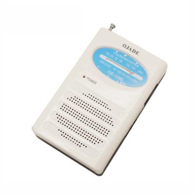 China Portable AM FM Radio with Speaker 10x6.2x2.3cm 96g Small Size OEM Custom for sale