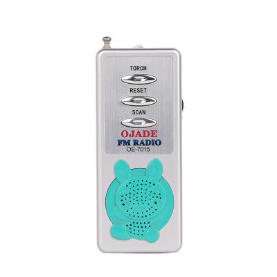 China Handheld FM Radio Auto Scan Station ABS Plastic FM88-108MHz 105x43x22mm for sale