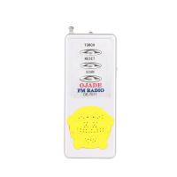 China Private Model Mini FM Radio 108MHz Retractable Antenna Camping Speaker with Earphones for sale