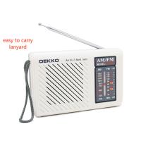 China Desktop AM FM Radio 60dB SNR OEM Custom Logo Promotional Gift 155x45x100mm for sale