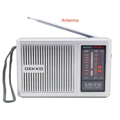 China Classical Desktop AM FM Radio 31mW 8Ω Custom LOGO Digital Radio 525-1650 KHz for sale
