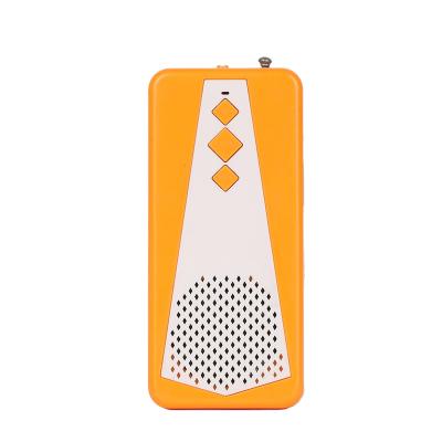 China Portable FM Radio Receiver TF USB Player 108MHz 118g with Earphone Jack for sale