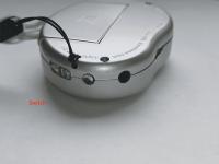 China FM88 Portable Digital FM Radio with Flashlight LCD Time Display 71mm Handheld for sale
