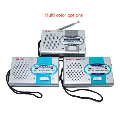 China Mini Portable AM FM Stereo Radio Receiver 2 Band 108MHZ 23mm ABS Plastic OEM for sale