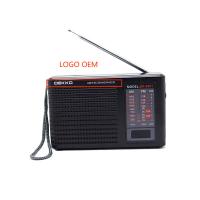 China AM FM Radio Receiver 1600KHz Adjustable Volume Portable Speaker with Lanyard ABS Plastic for sale