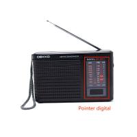 China AM FM Radio Receiver 1600KHz Adjustable Volume Portable Speaker with Lanyard ABS Plastic for sale