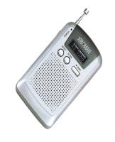 China Plastic Mini FM Radio 88-108MHz Portable with Headphone Jack 2xAAA Battery Powered for sale