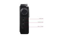 China ABS plastic rechargeable fm radio lcd display Type-C charger Jack with AUX jack for sale