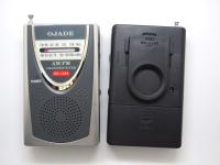 China OJADE OE-1201 AM FM Radio Receiver Portable Pocket Radio with Built-in Speaker Headphone Jack for sale
