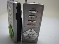 China DEKKO DK-3039 Handheld FM Radio Battery Powered Stereo with Headphone Jack 88-108 MHz for sale