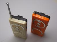 China DEKKO DK-5021 Dry Battery FM Radio Mini Pocket Speaker with DSP IC OEM Colors for sale
