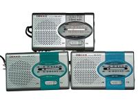 China DEKKO DK-2012 Pocket AM FM Radio Battery Operated 2 AA with 3.5mm Earphone Jack for sale