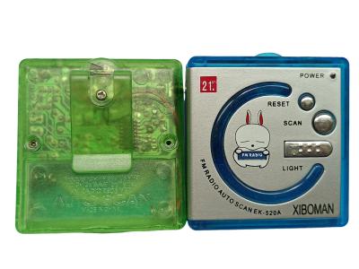 China XBM AS-520 Cute FM Radio 88-108MHz 2W Speaker DC 5V Portable Mini Radio for sale