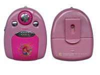 China XBM AS-298 Cute Portable FM Radio ABS 88-108MHz with 3.5mm Earphone Jack DC 5V for sale