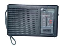 China Desktop AM FM Radio 3W Built-in Speaker 3.5mm Headphone Jack Pointer Display for sale