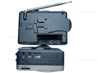 China Silvery FM AM Cassette Tape Player Radio with Recording Function 2 Speakers 260g for sale