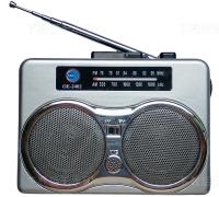 China Plastic Cassette Tape Player Radio with 2 Speakers 260g AM FM Recording for sale