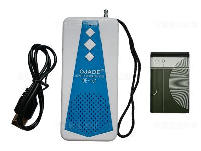 China USB FM Radio Receiver 88-108MHz Built-in Antenna 1W Output ABS Red for sale