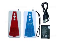 China USB FM Radio Receiver 88-108MHz Built-in Antenna 1W Output ABS Red for sale