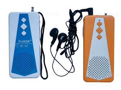 China ABS USB FM Radio Receiver 88-108MHz Auto Scan Radio TF Player 1W Output for sale