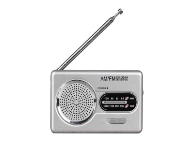 China DEKKO DK-2019 Pocket AM FM Radio Compact Portable Radio with Built-in Antenna for Outdoor for sale