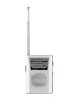 China OJADE OE-1206 Pocket AM FM Radio Built In Speaker Antenna Compact Portable 2 AA Battery for sale