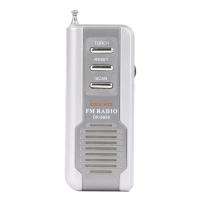 China Private Model FM Speaker Radio With Mini Flashlight Support Custom FM Frequency for sale