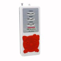China DEKKO DK-3035 OEM Color FM Auto Scan Radio 88-108 MHz Mini Pocket Radio with Internal Speaker for sale