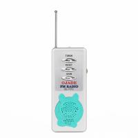 China Auto Scan FM Radio 88-108 MHz Built-In Speaker Stereo Earphone Portable Battery Powered for sale