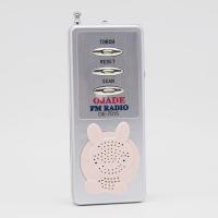 China OJADE OE-7015 Battery Power FM Speaker Radio Auto Scan 88-108MHz Super Light Mini Radio for sale