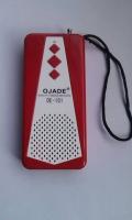 China OJADE USB FM Radio Receiver 1W Speaker with TF USB Player 88-108MHz Built-in Antenna for sale