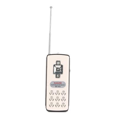 China Private Model FM Auto Scan Radio Ultralight Design 88-108MHz Dry Battery OE-1302 for sale
