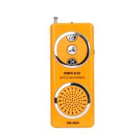 China DEKKO DK-5021 FM Auto Scan Radio Ultralight Built In Speaker UM3x2 Battery 88-108MHz for sale
