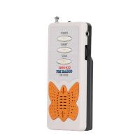 China Portable FM Radio Speaker 88-108MHz with Mini Light and Headphone Jack for sale