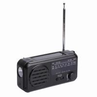 China Portable AM FM WB Radio with Solar Hand Crank 2000mAh Power Bank Emergency SOS for sale