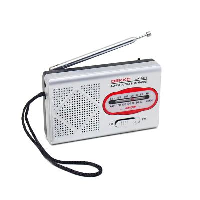China XIBOMAN Portable AM FM Radio 2 Band Receiver with Sleep Timer and 2 AA Battery Support Custom Logo for sale