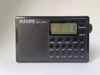 China Portable AM FM SW Digital Radio with Bluetooth Type-C Charger 2000mAh for sale