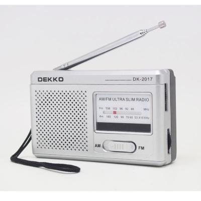 China CE ROHS Certified Customizable AM FM Portable Radio with Earphone Support 2 Band for sale