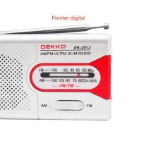 China AM FM Dual Band Pocket Radio Portable Transistor for Seniors Easy Operation Large Knobs for sale