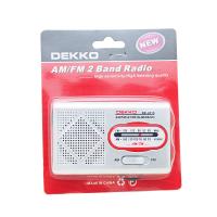 China AA Battery AM FM Band Portable Pocket Radio with DSP Chip 95x58x23mm for Elderly Entertainment for sale