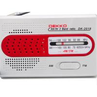 China Handheld Portable AM FM Radio Mini Pocket Radio with Built-in Speaker 58x95x22.5mm OEM LOGO for sale