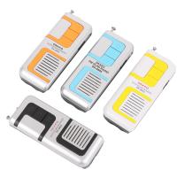 China OEM Color FM Pocket Radio with Built-in Speaker and Flashlight 105x43x22mm for sale