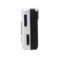 China Portable AM FM 2 Band Radio Receiver Adjustable Volume 95x58x23mm Emergency Radio for sale