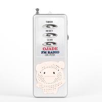 China OJADE OE-7018 Auto Scan FM Radio Speaker 88-108MHz with Flashlight UM3 Battery for sale
