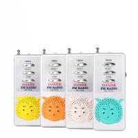 China Super Light FM Speaker Radio 88-108MHz Auto Scan Portable Radio with Built-in Speaker for sale