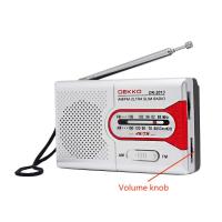 China DEKKO DK-2013 Portable AM FM Radio 530-1600KHz 88-108MHz 2 AA Battery for sale