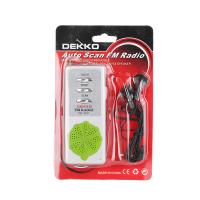 China Private Model FM Speaker Radio 22mm Built In Speaker Dry Battery 3V 2AA for sale