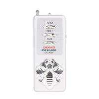 China DEKKO DK-3039 Battery Powered Handheld FM Radio 88-108 MHz Mini Toy Radio with LED Light for sale