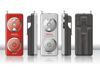 China DEKKO DK-5021 Dry Battery FM Radio Mini Pocket Speaker with DSP IC OEM Colors for sale